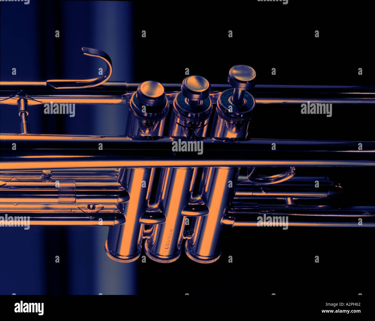 trumpet close up purple Stock Photo - Alamy