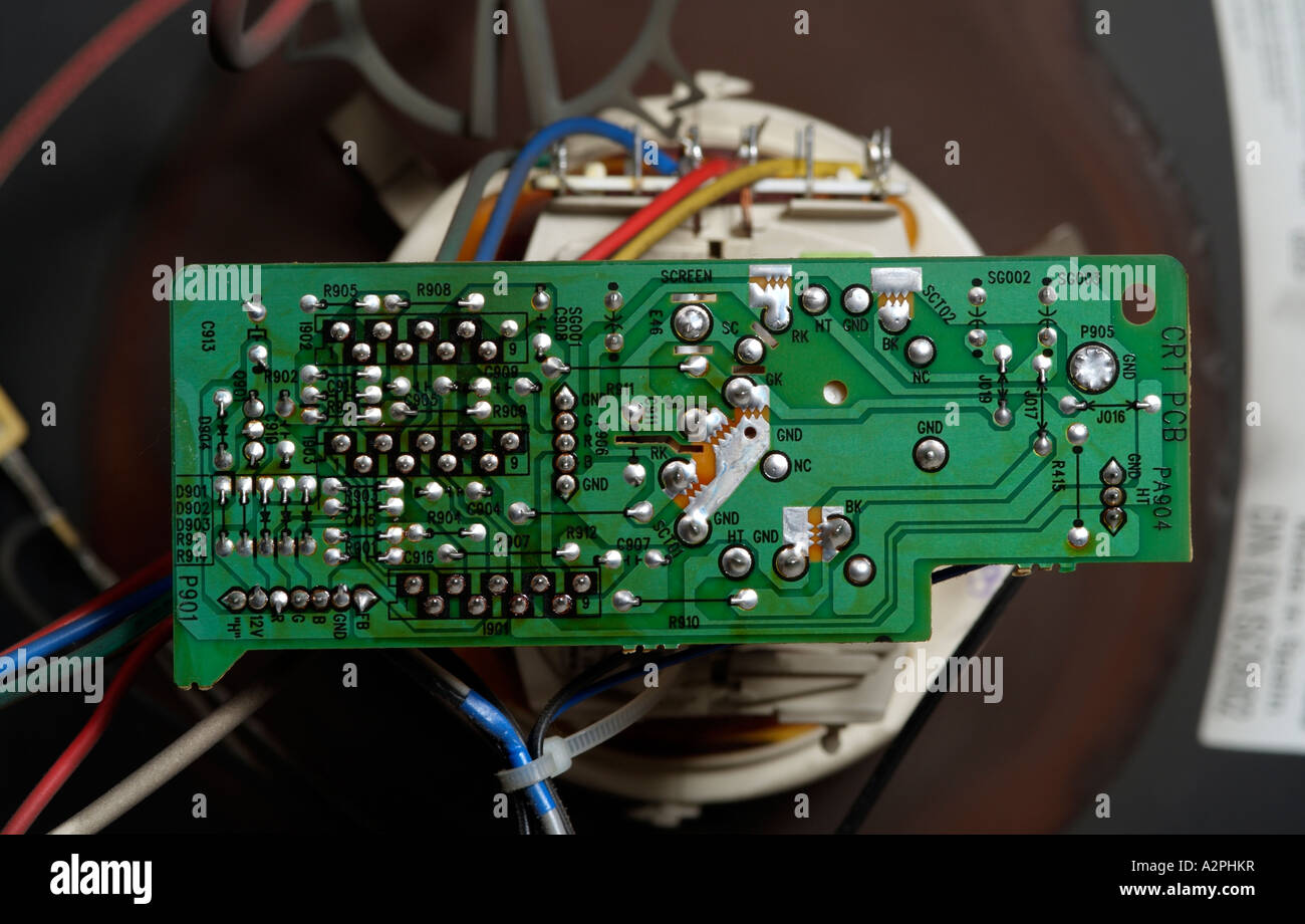 Circuit Board Of Television High Resolution Stock Photography and ...
