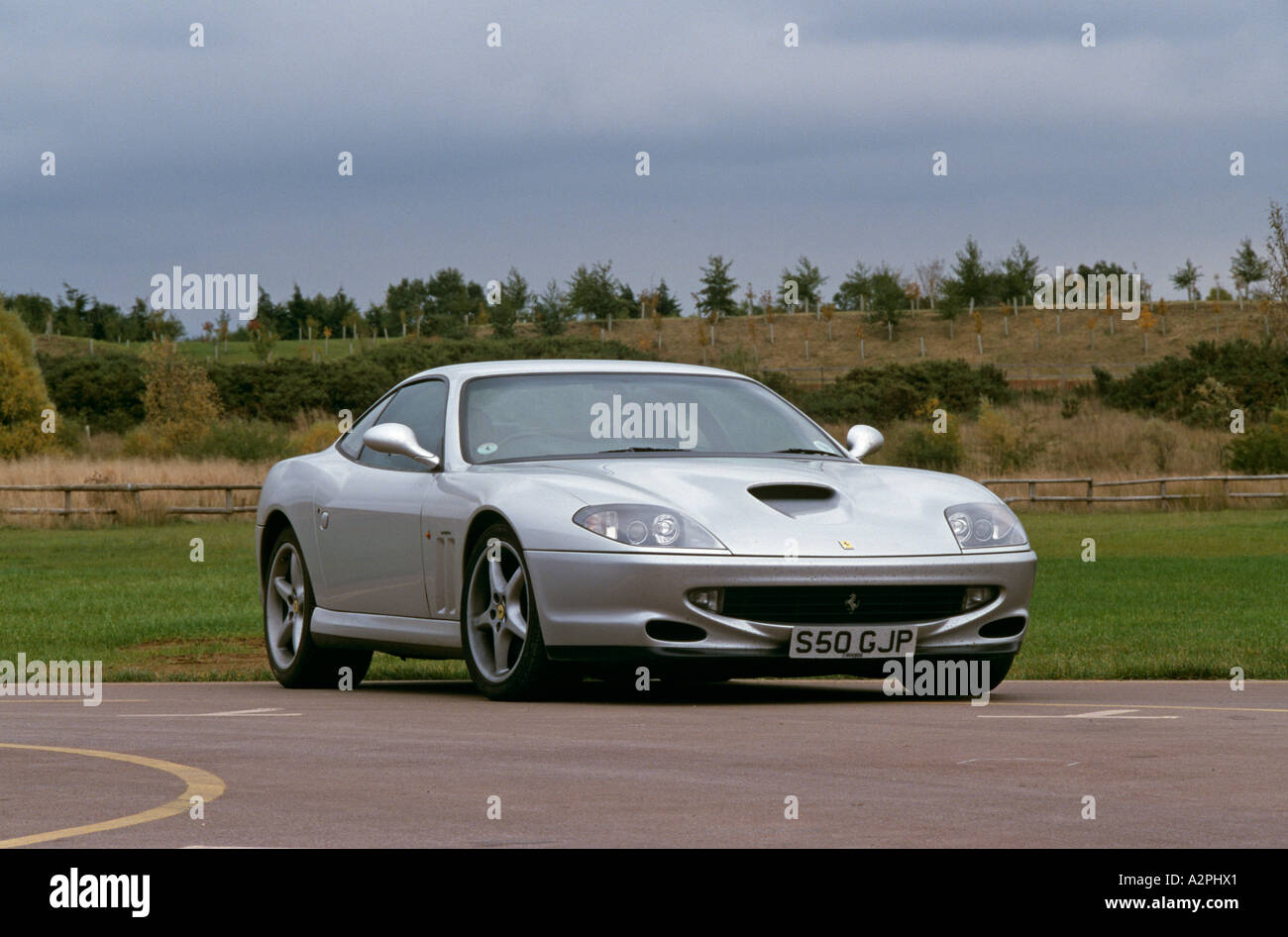 Ferrari 550 Maranello. Introduced 1996 Stock Photo - Alamy
