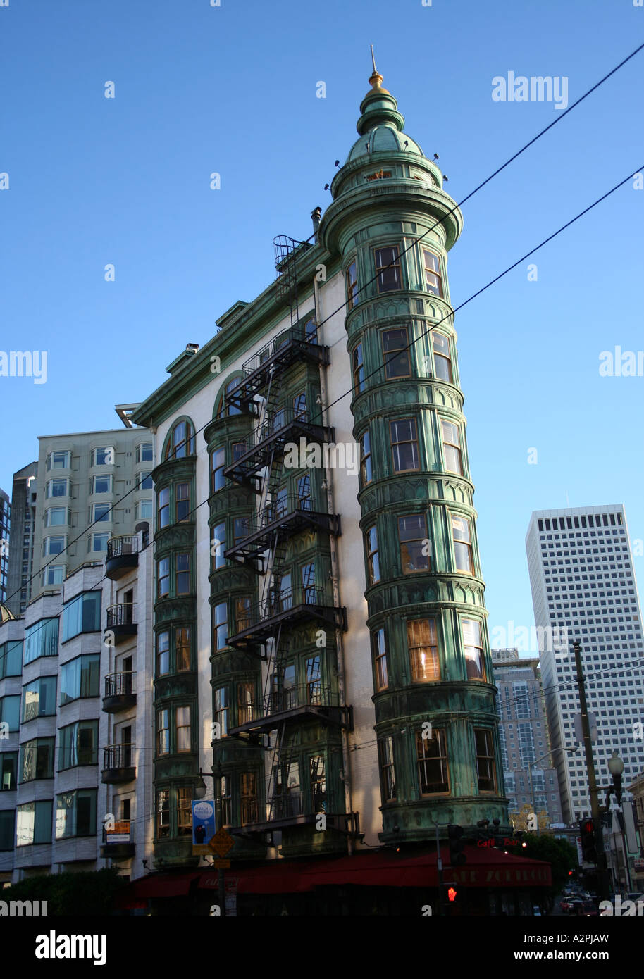 Sentinel Building viewed from Columbus Avenue San Francisco October ...