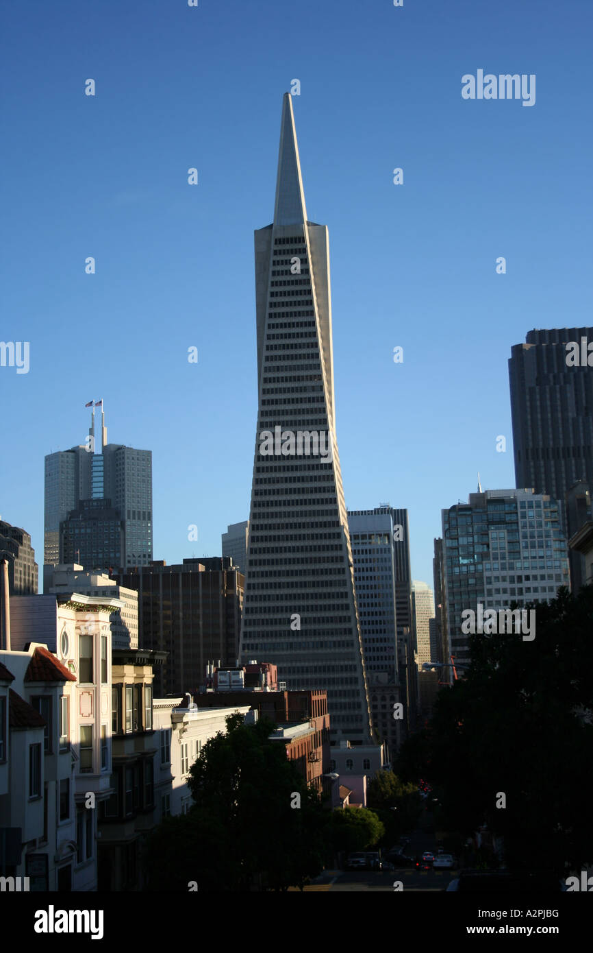 Transamerica Pyramid San Francisco October 2006 Stock Photo - Alamy