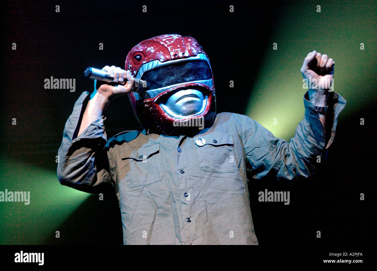 Gruff Rhys of Welsh rock band Super Furry Animals Stock Photo - Alamy