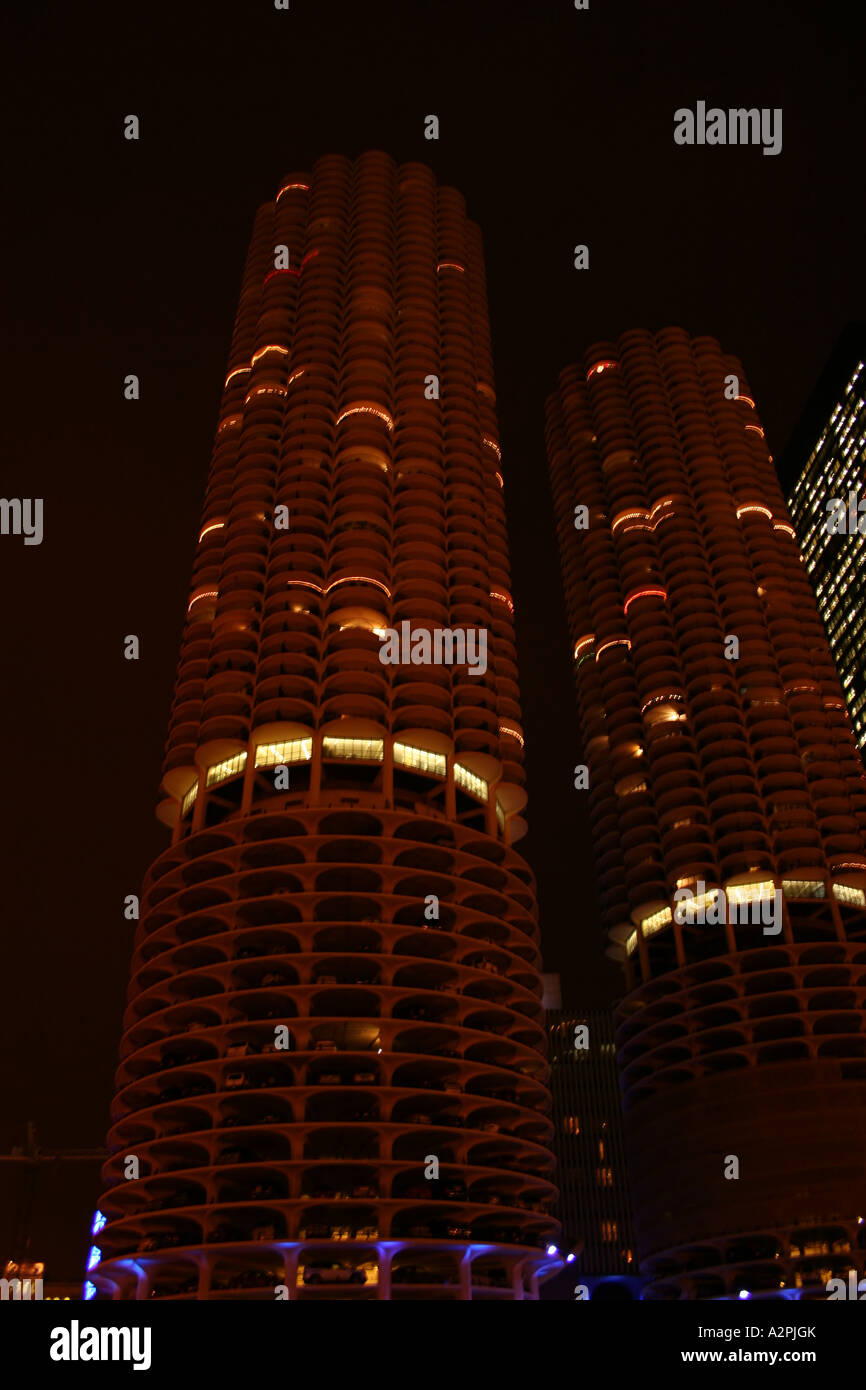 Chicago corn cob skyscraper hi-res stock photography and images - Alamy