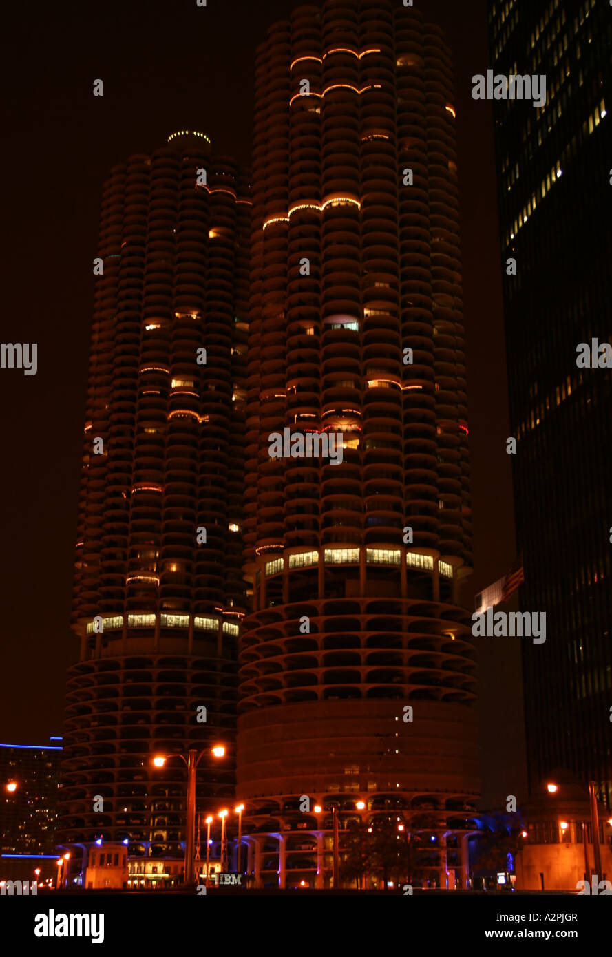 Chicago corn cob skyscraper hi-res stock photography and images - Alamy