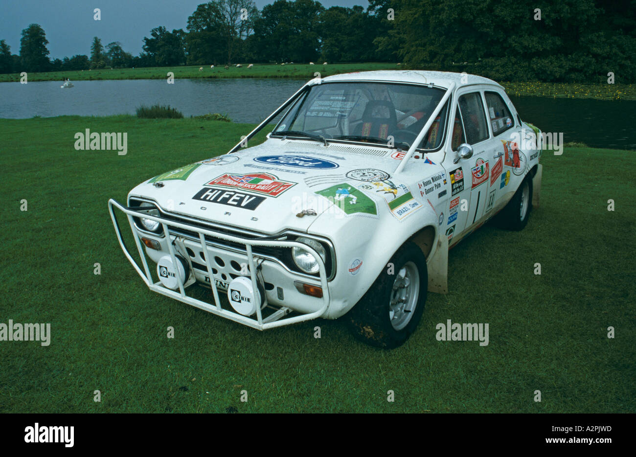 Ford Escort Mk1 Rally Car Stock Photo - Alamy