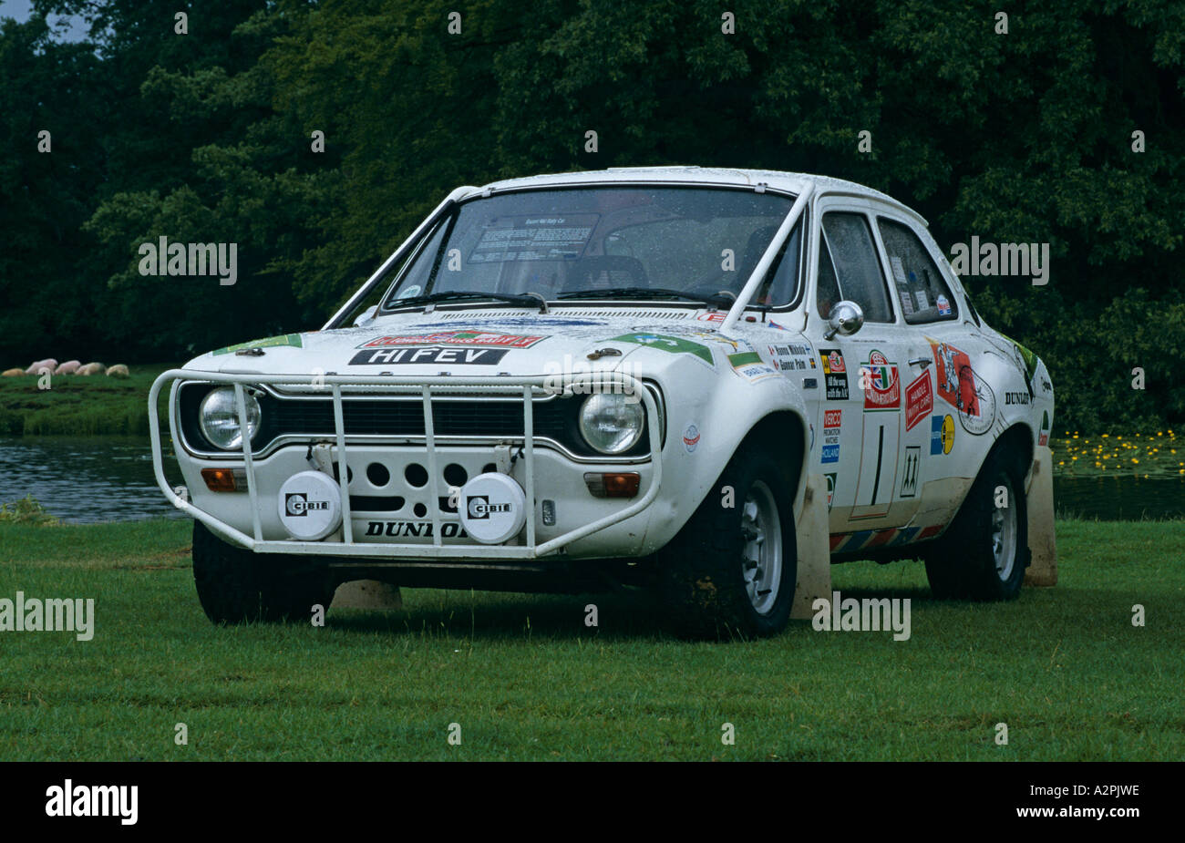 Ford Escort Mk1 Rally Car Stock Photo - Alamy