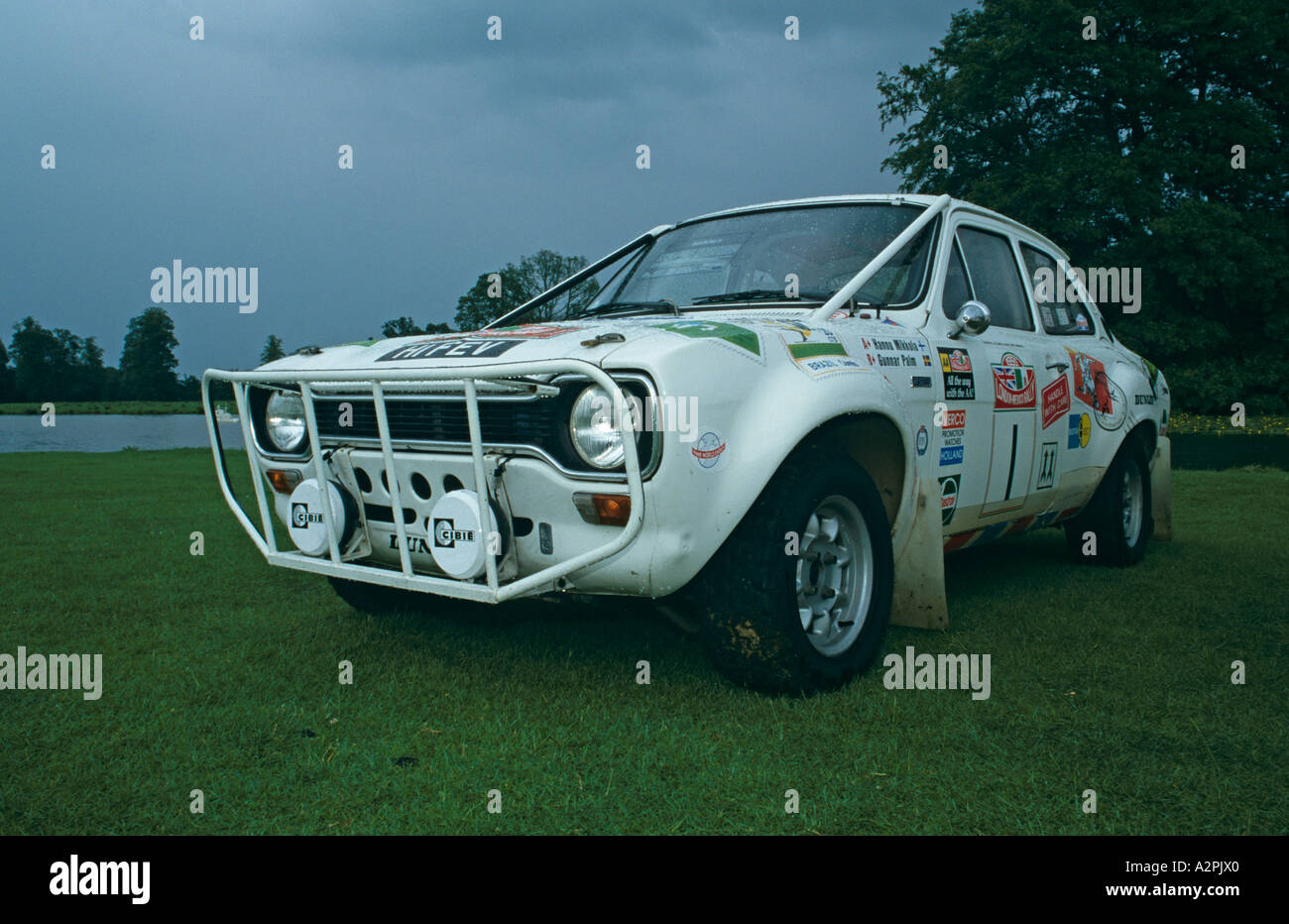Ford Escort Mk1 Rally Car Stock Photo - Alamy