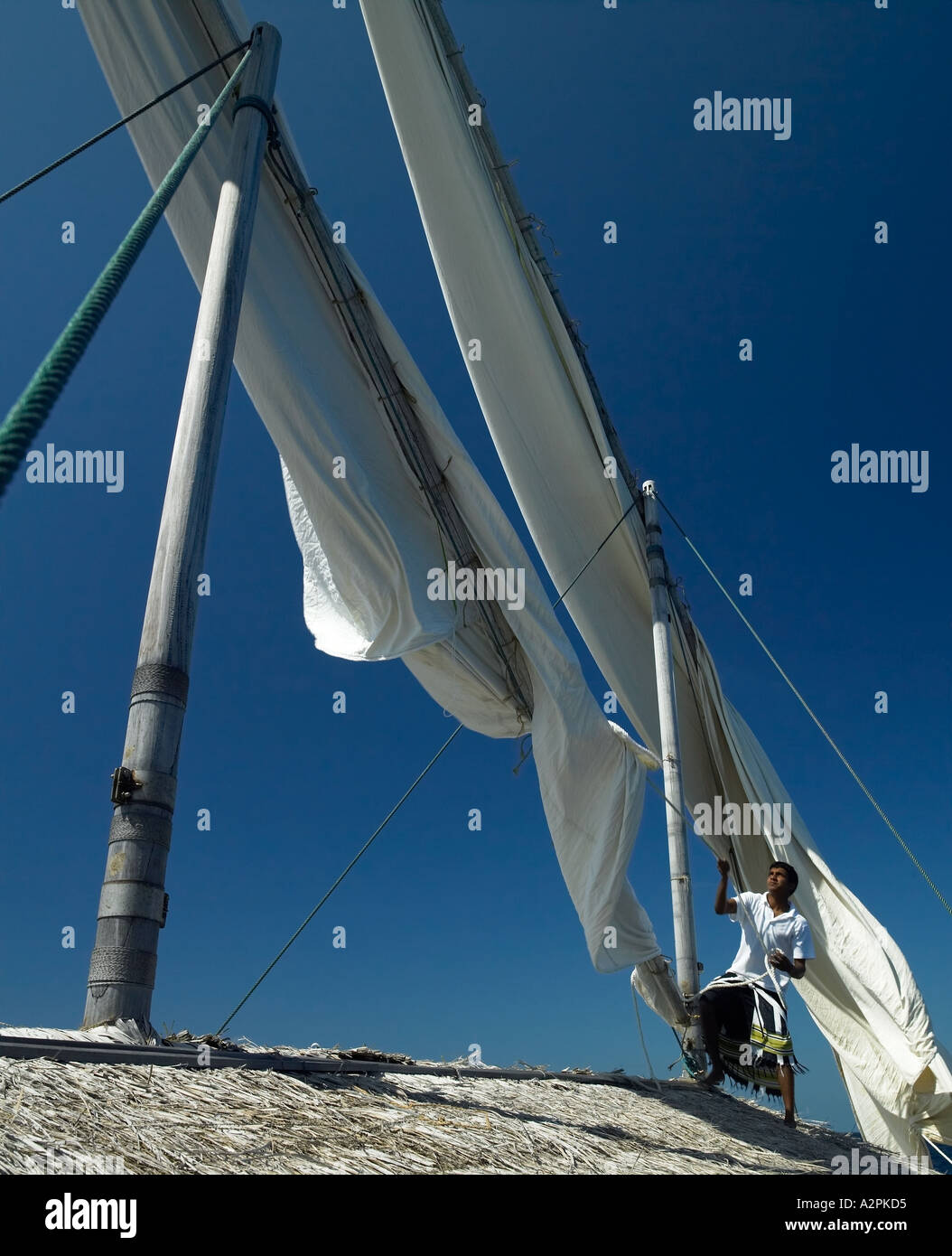 Man hoisting hi-res stock photography and images - Alamy
