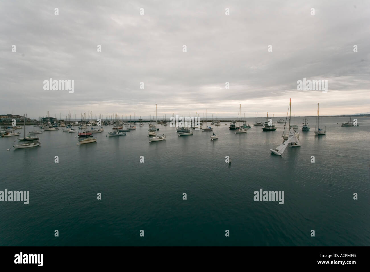 Monterey harbour California USA Stock Photo - Alamy