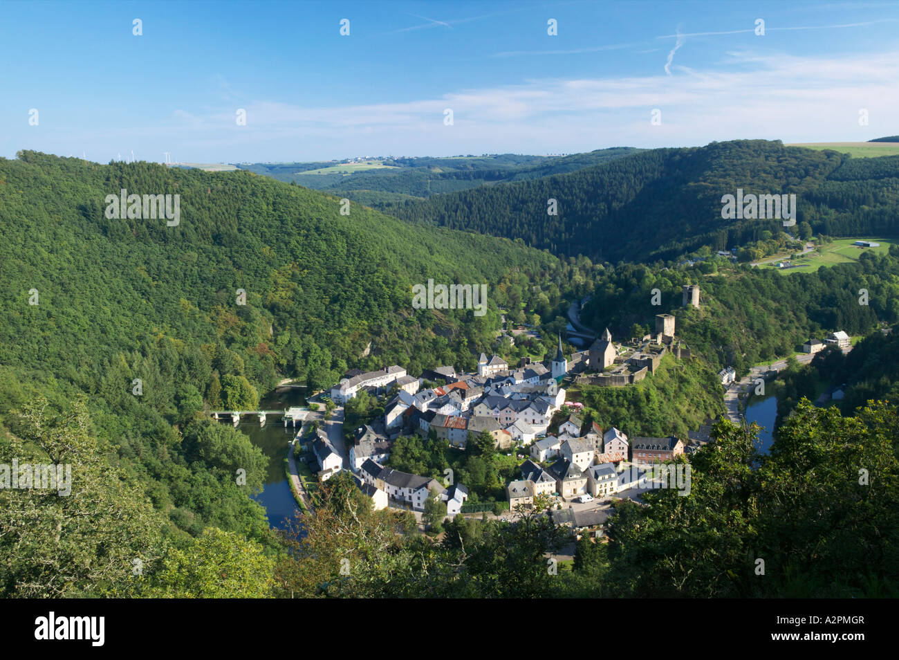 Esch sur Sure, Luxembourg Ardennes, Luxembourg Stock Photo - Alamy
