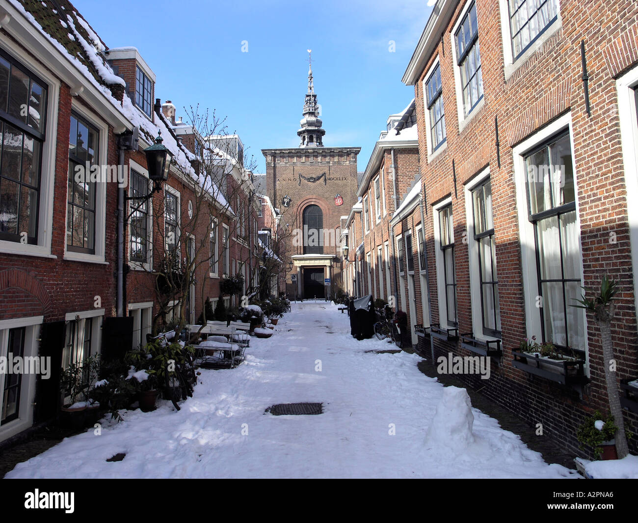 Dutch Winter in Haarlem Stock Photo - Alamy