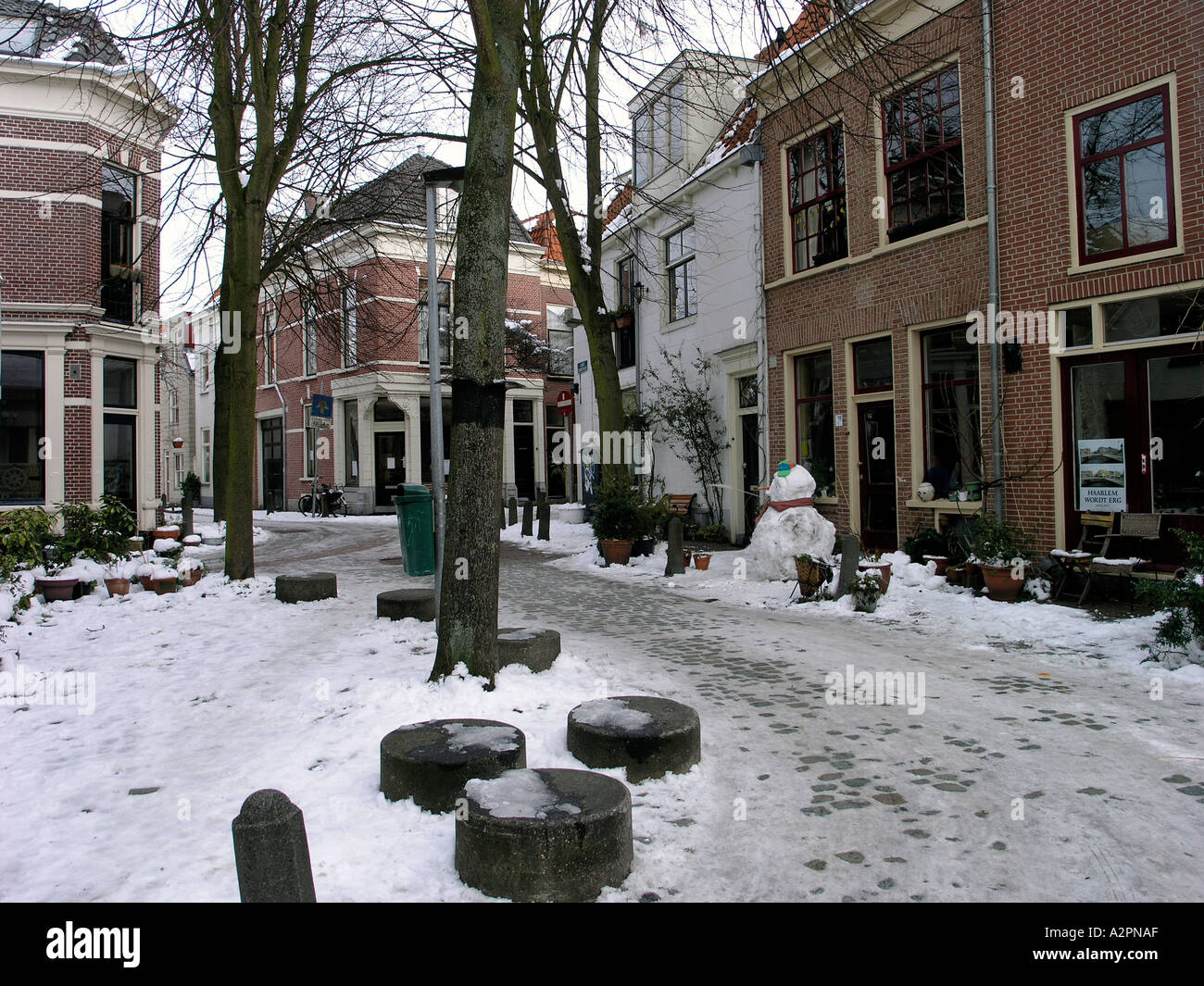 Dutch Winter in Haarlem Stock Photo - Alamy