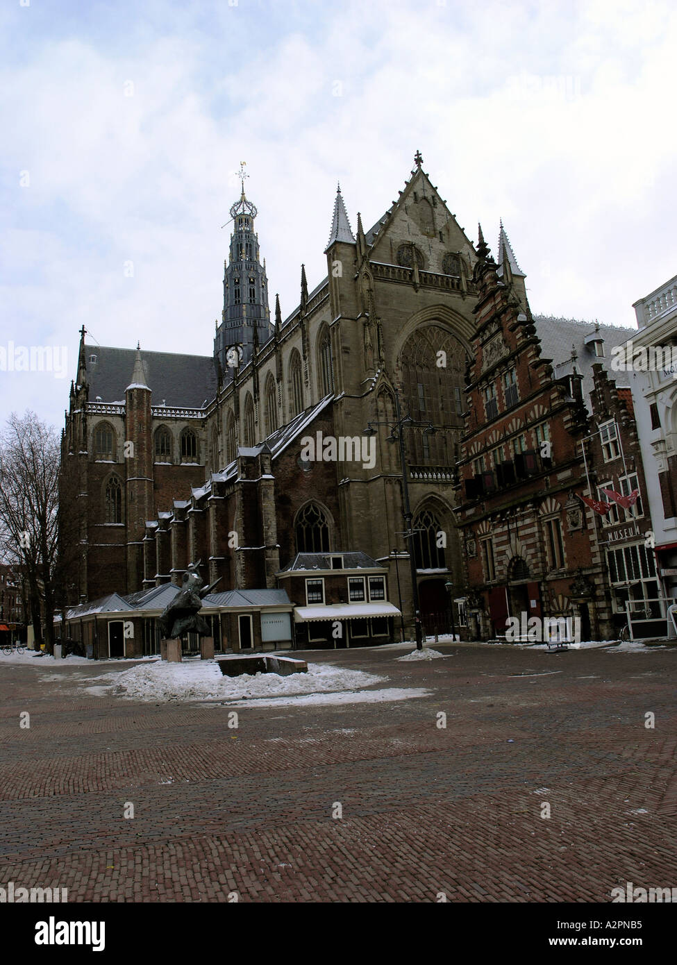 Dutch Winter in Haarlem Stock Photo - Alamy