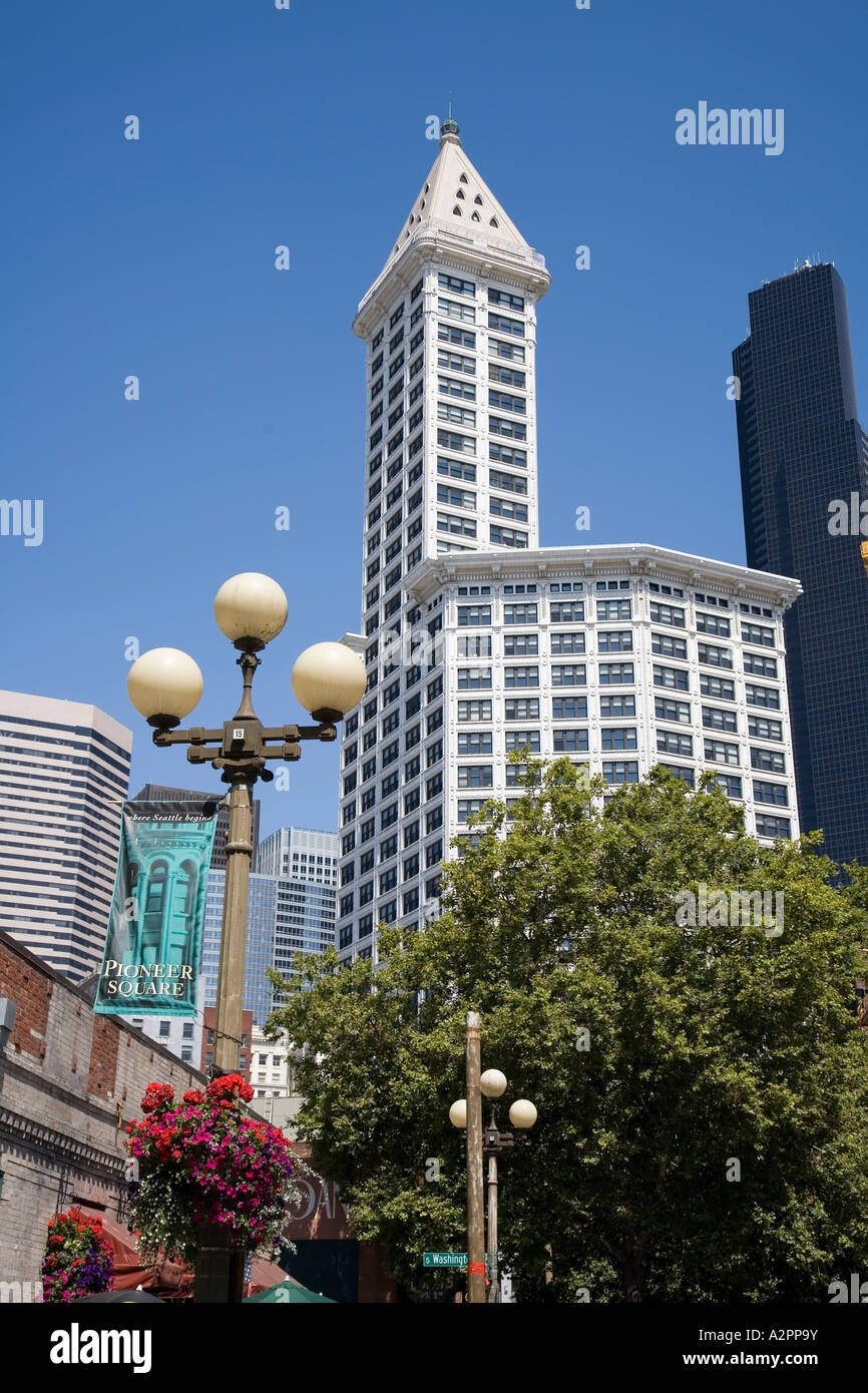 Smith Tower Seattle USA Stock Photo - Alamy