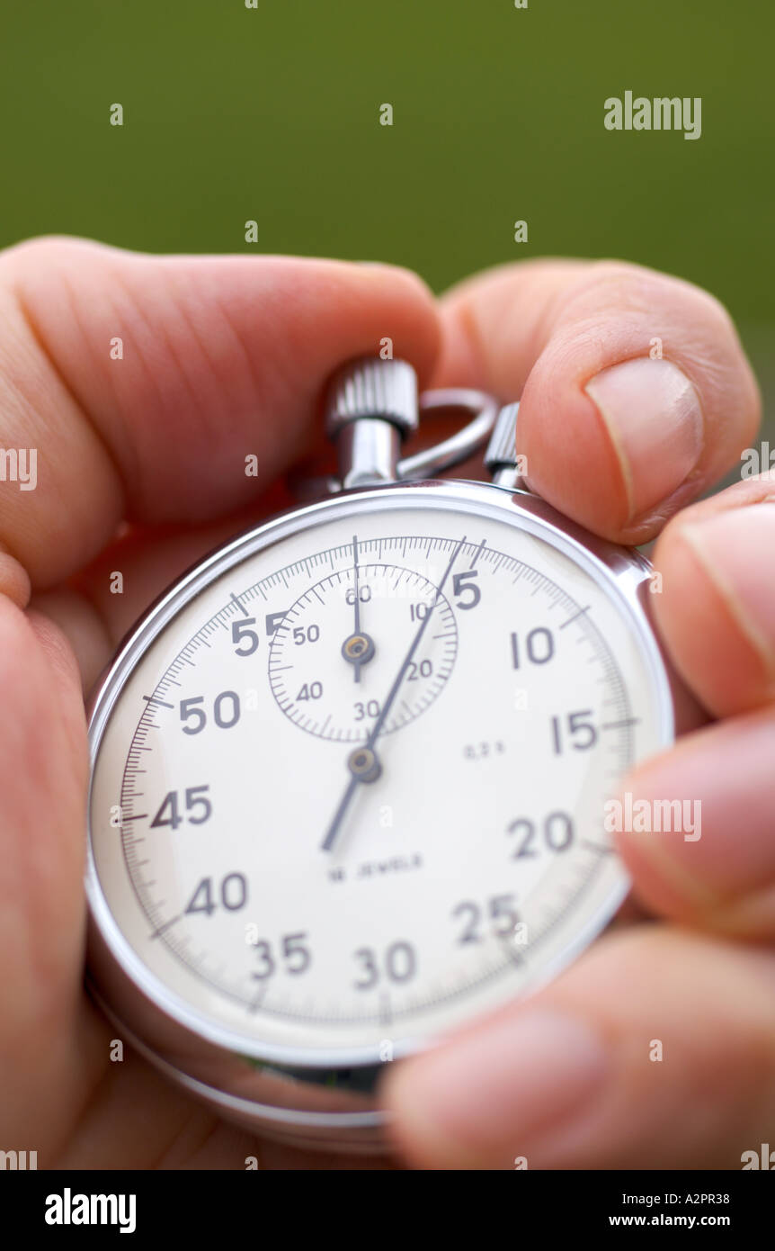 Racing stopwatch hi-res stock photography and images - Alamy