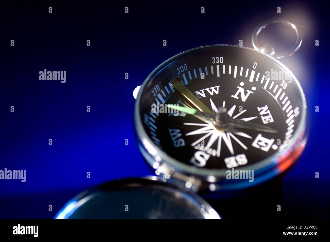 Magnetic directional compass Stock Photo - Alamy