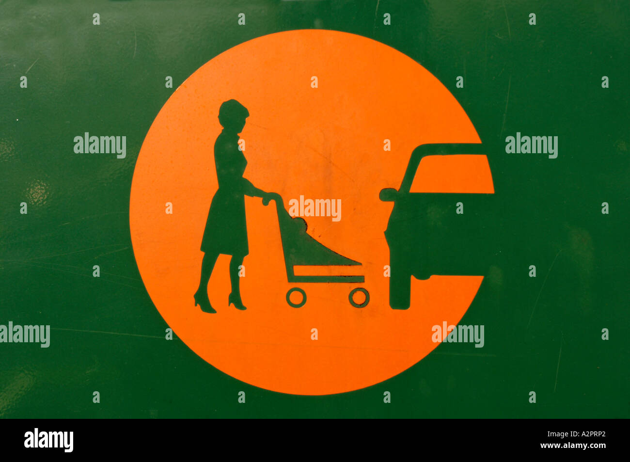 Woman baby supermarket pushchair hi-res stock photography and images ...