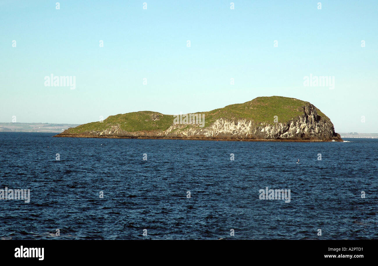 Craigleith island Firth of Forth as seen from North Berwick Old Pier ...