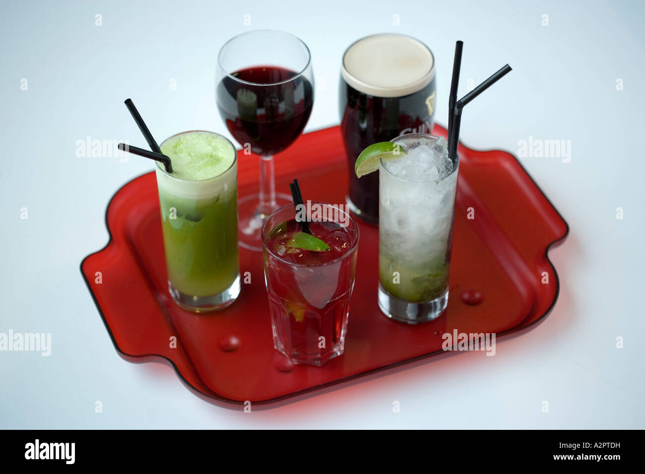 A Tray Of Drinks Stock Photo Alamy a-tray-of-drinks-stock-photo-alamy