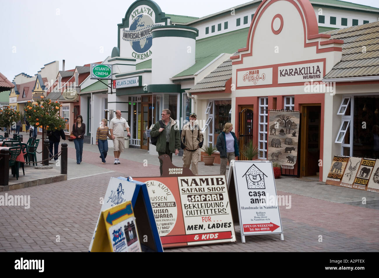 Swakopmund shopping mall namibia hi-res stock photography and images ...