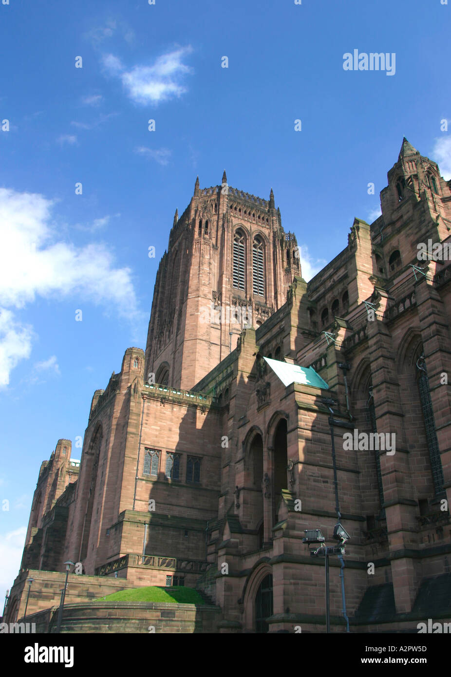 anglican cathedral liverpool spring 2005 Stock Photo - Alamy