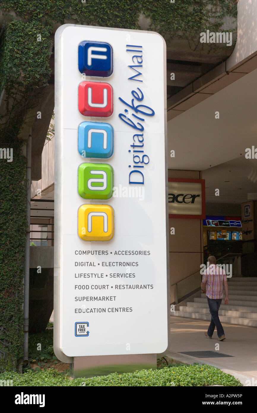 Funan mall singapore hi-res stock photography and images - Alamy