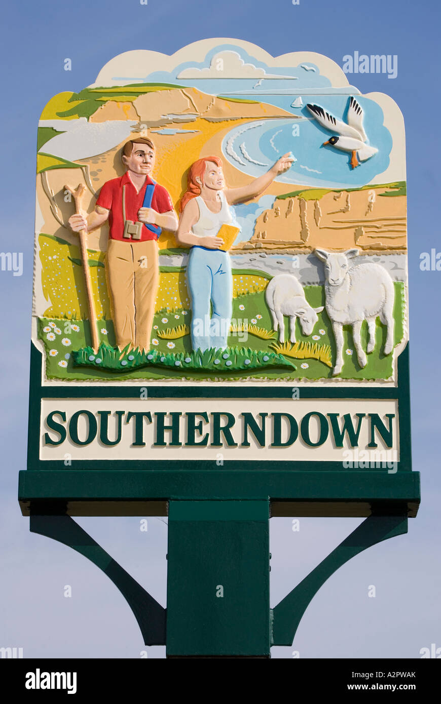 Southerndown sign hi-res stock photography and images - Alamy