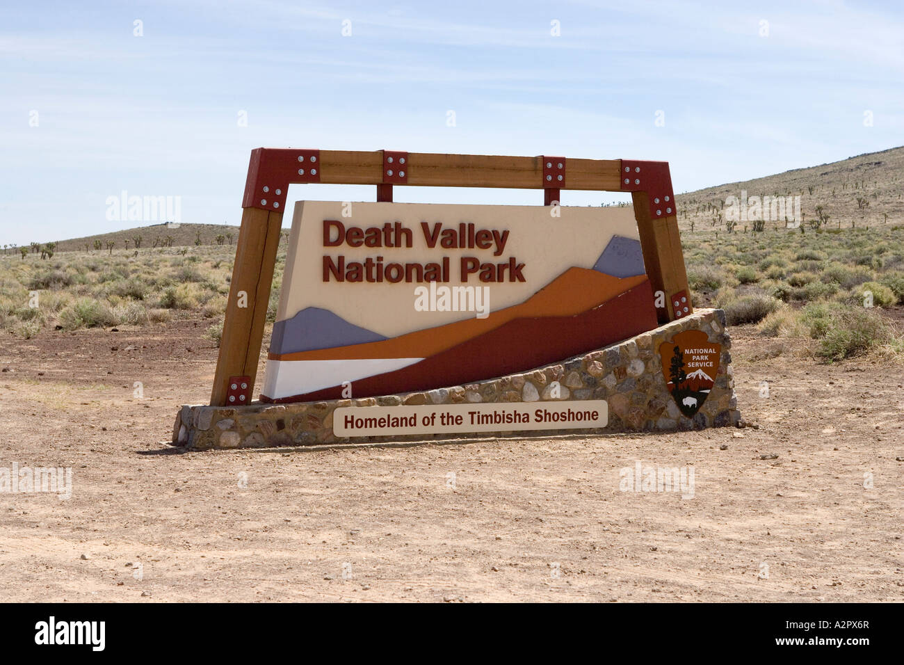 Welcome to death valley sign hi-res stock photography and images - Alamy