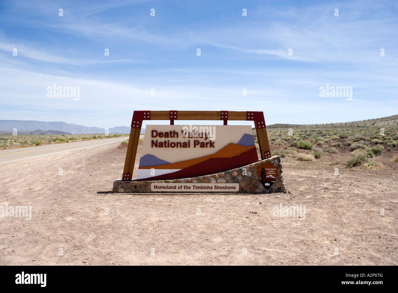 Welcome to death valley hi-res stock photography and images - Alamy