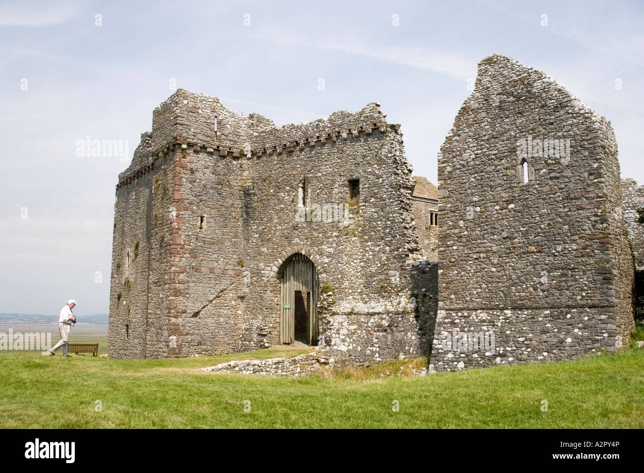 Weobley Castle Gower South Wales Stock Photo - Alamy
