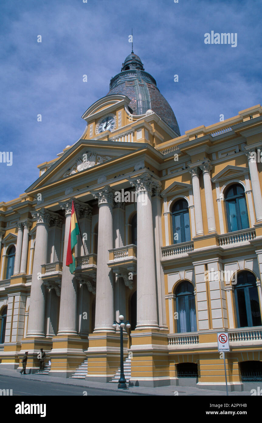 National Congress Plaza Murillo La Paz Bolivia Stock Photo - Alamy