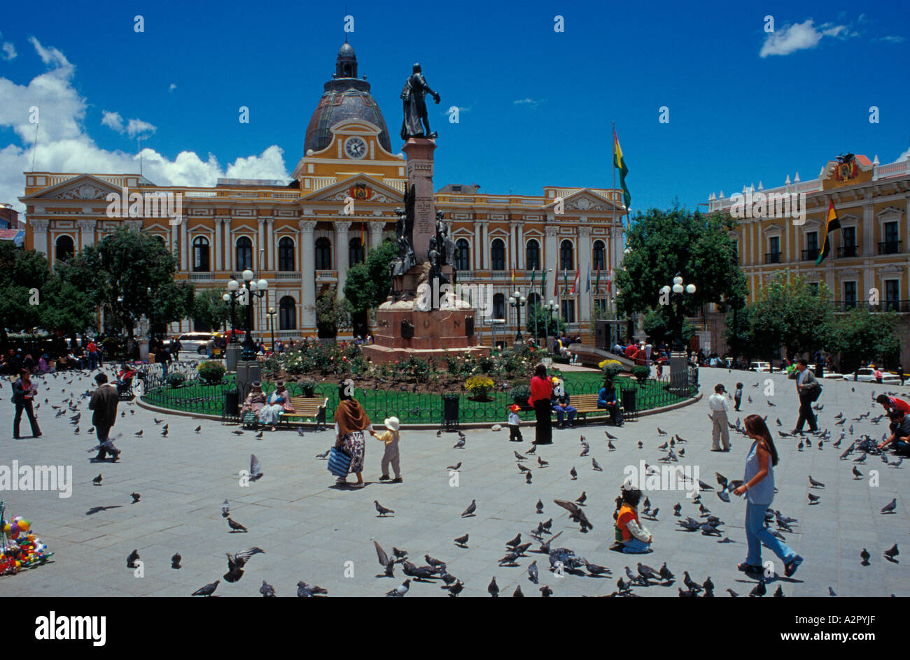 National Congress building Plaza Murillo La Paz Bolivia Stock Photo - Alamy