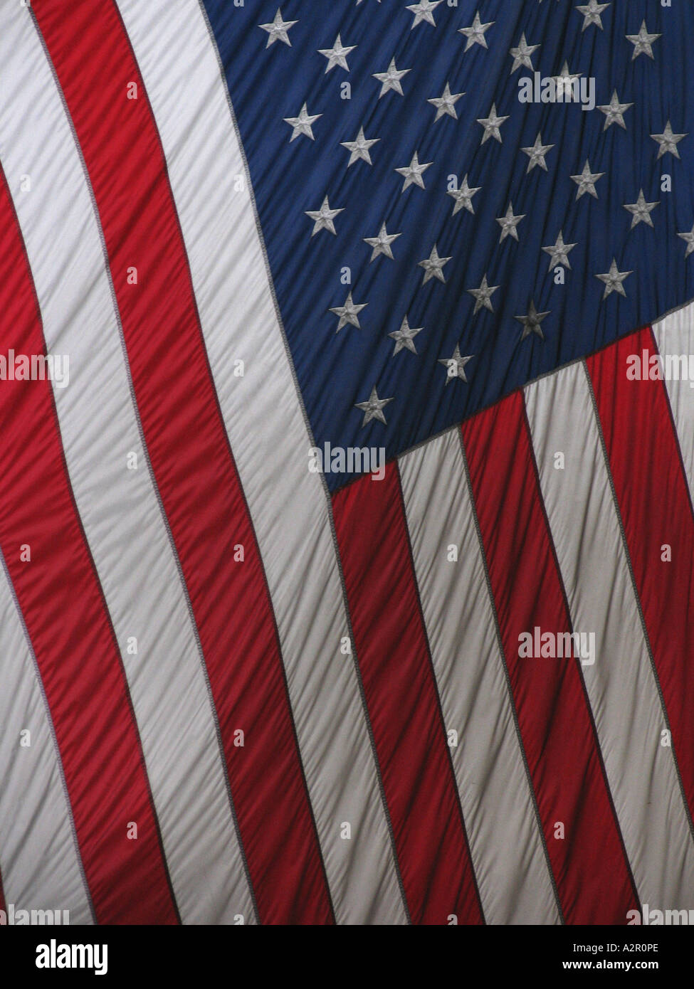 American Flag detail Stock Photo - Alamy
