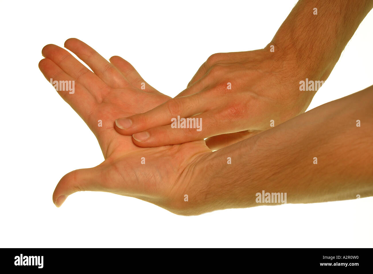 British sign language letter n hi-res stock photography and images - Alamy