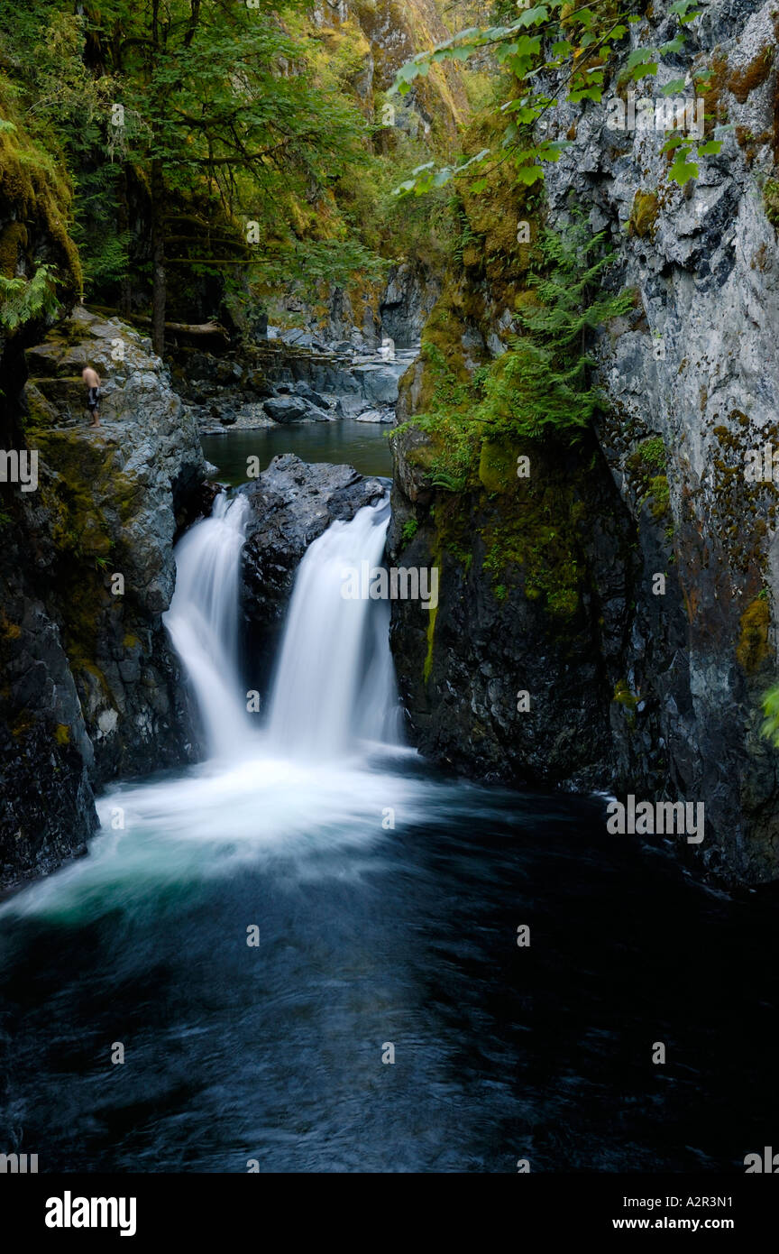 Englishman River Falls Provincial Park High Resolution Stock ...