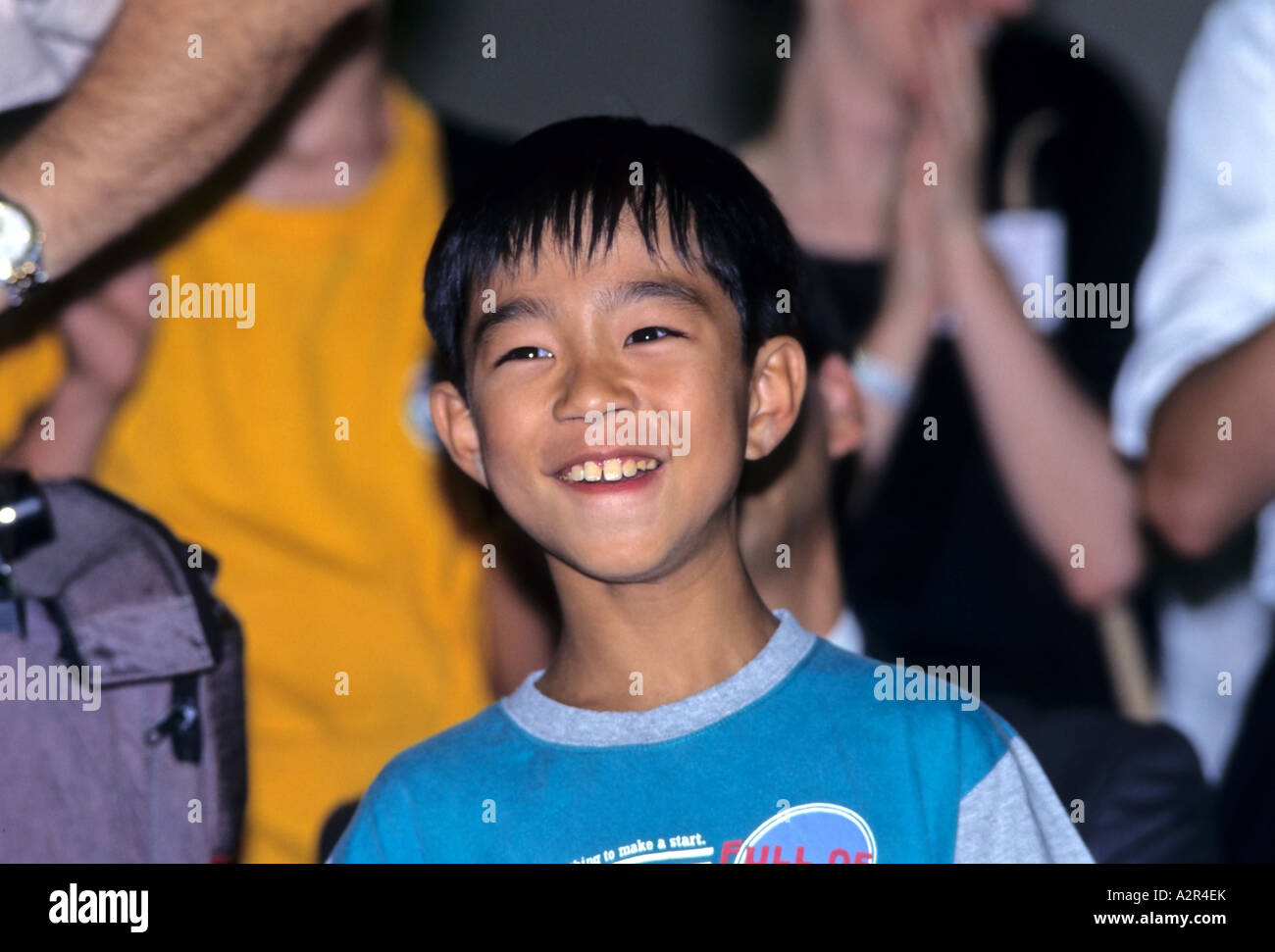 Smiling Japanese child Stock Photo - Alamy