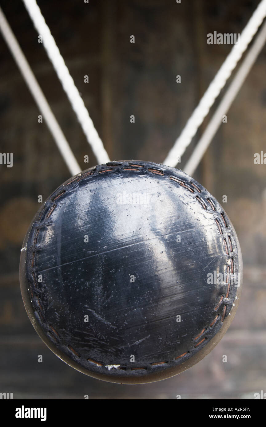 Pole For Striking Bell Stock Photo - Alamy