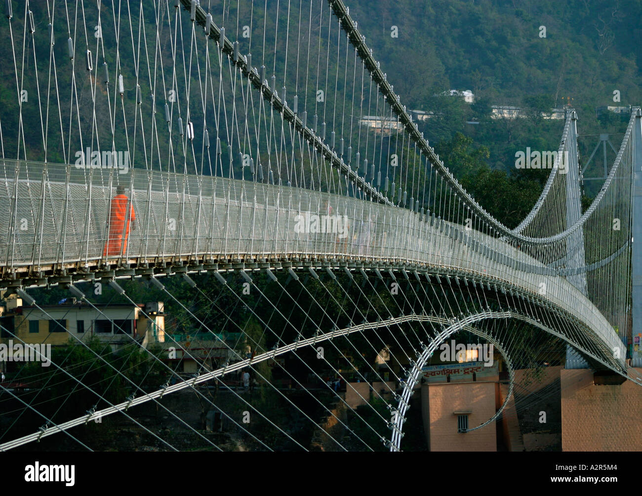 bridge in rishikesh Stock Photo - Alamy