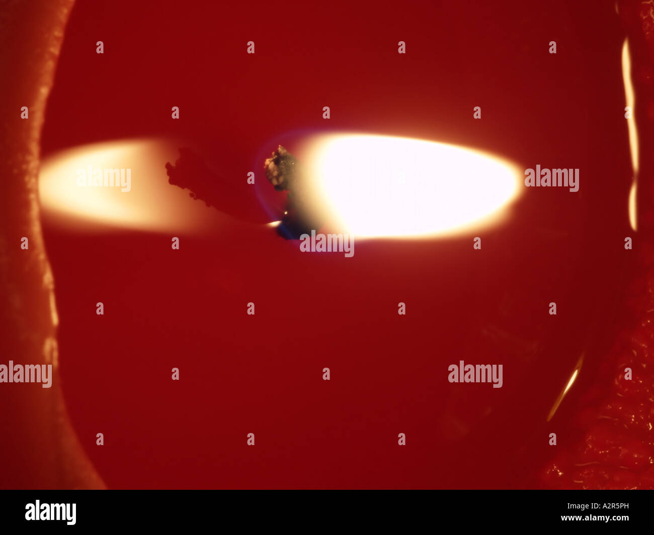 Candlelight with reflection Stock Photo - Alamy