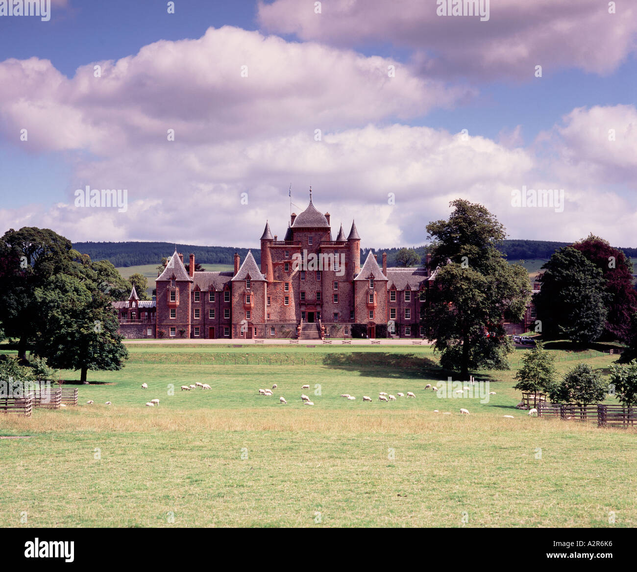 Thirlestane Castle, Lauder Stock Photo - Alamy