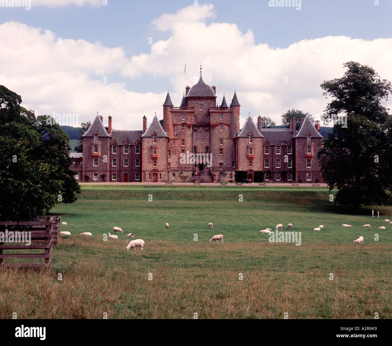 Thirlestane Castle, Lauder, Scotland Stock Photo - Alamy