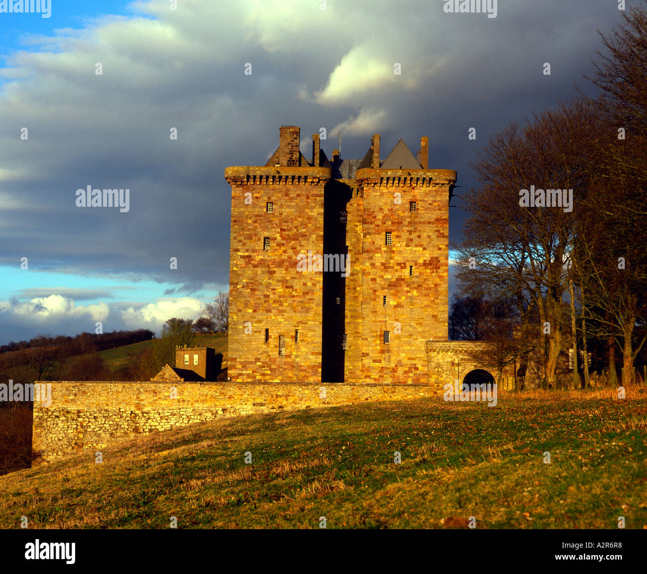 Borthwick Castle, Midlothian, Scotland Stock Photo - Alamy