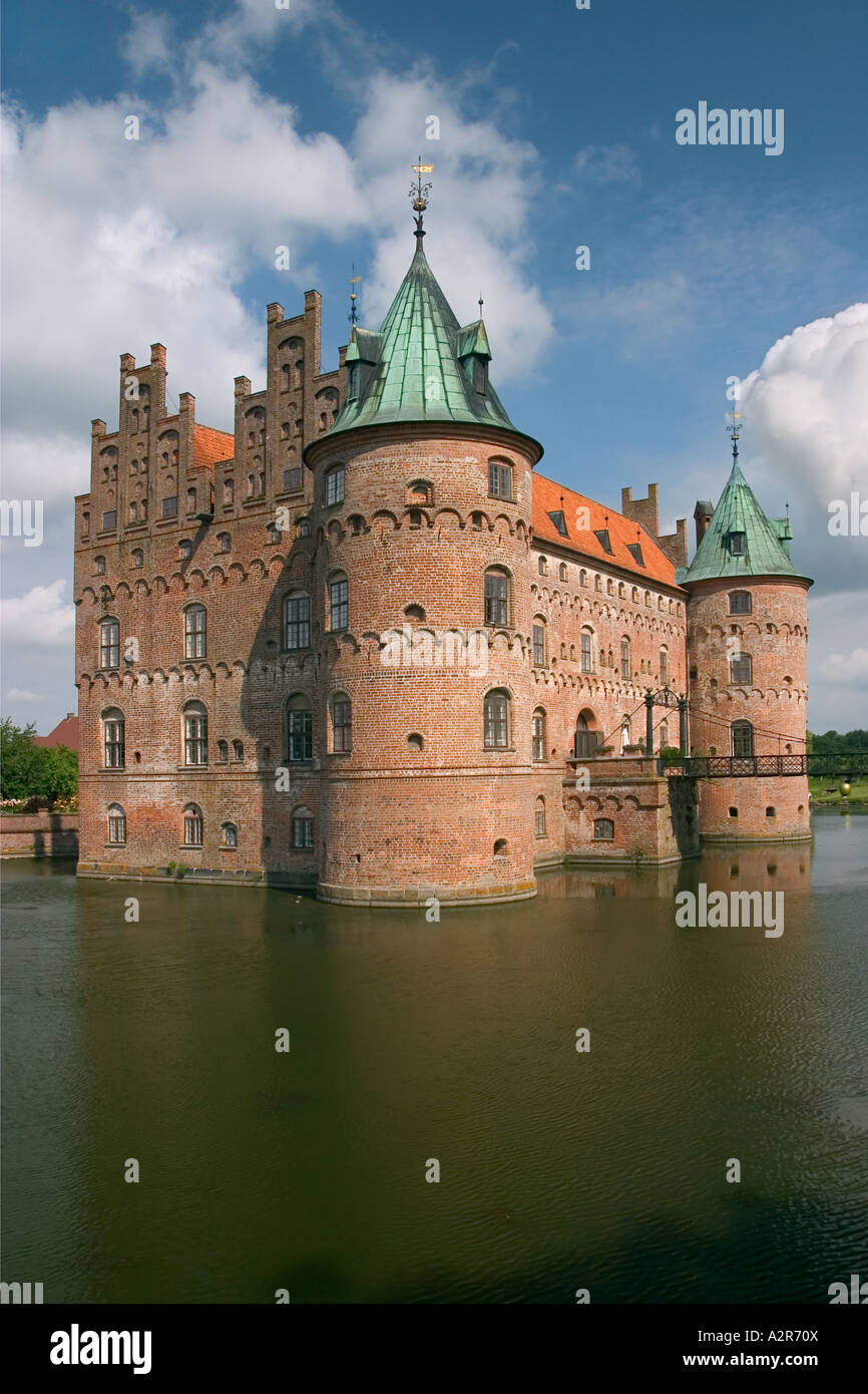 Egeskov Castle. Funen. Denmark Stock Photo - Alamy