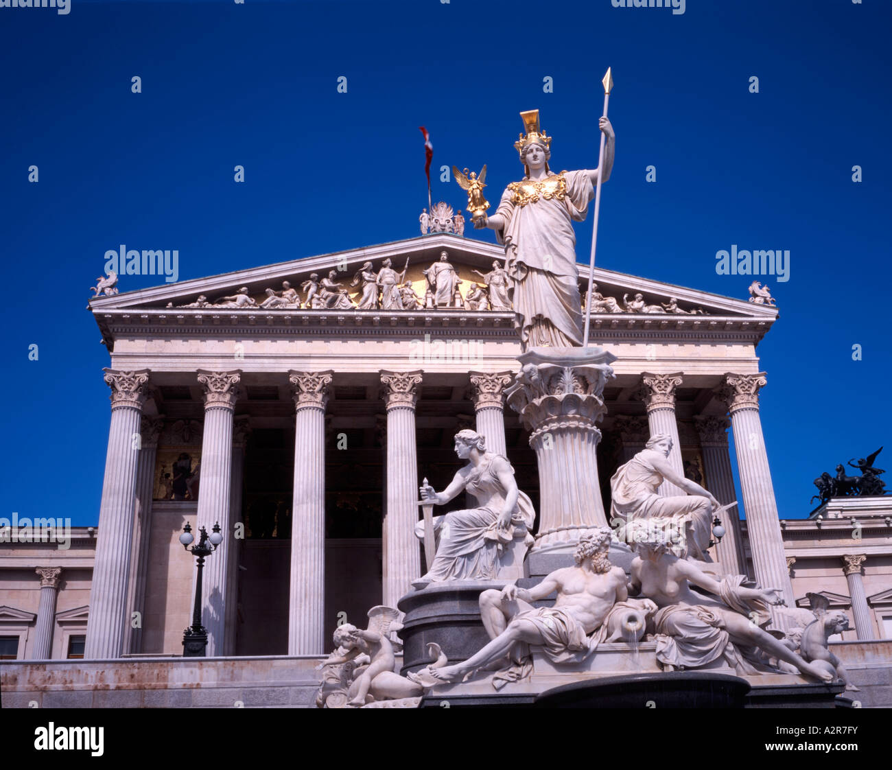 Parliament Building Vienna Austria Stock Photo - Alamy