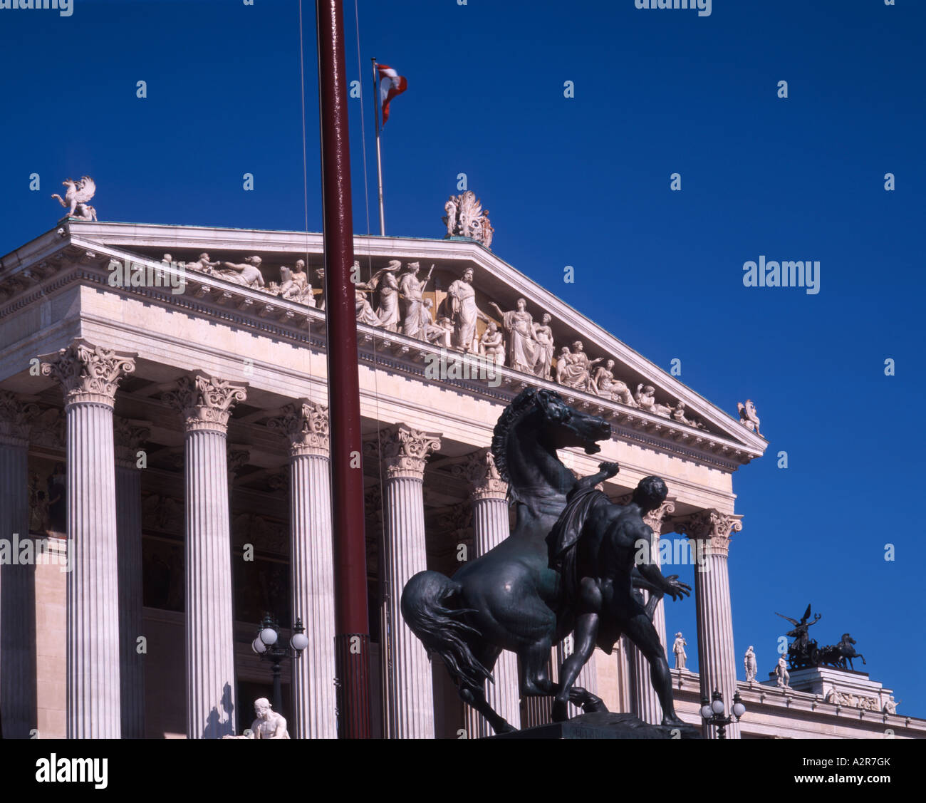 Parliament Building Vienna Austria Stock Photo - Alamy
