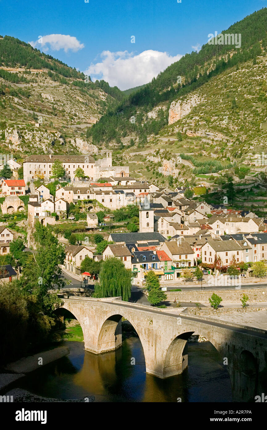 Sainte enimie du tarn sainte enimie lozere hi-res stock photography and ...