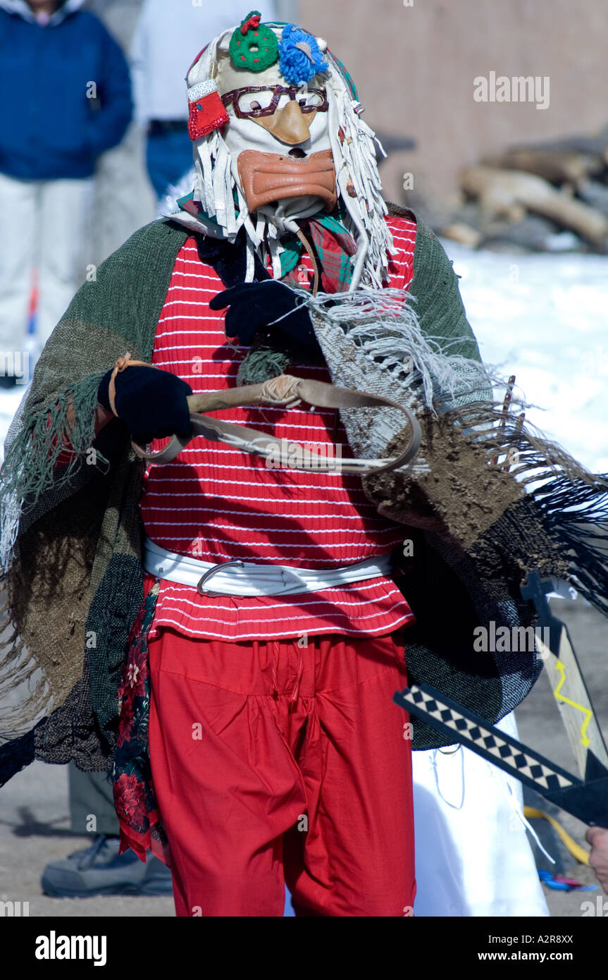 Matachines Dancers of Picuris Pueblo, New Mexico Stock Photo - Alamy