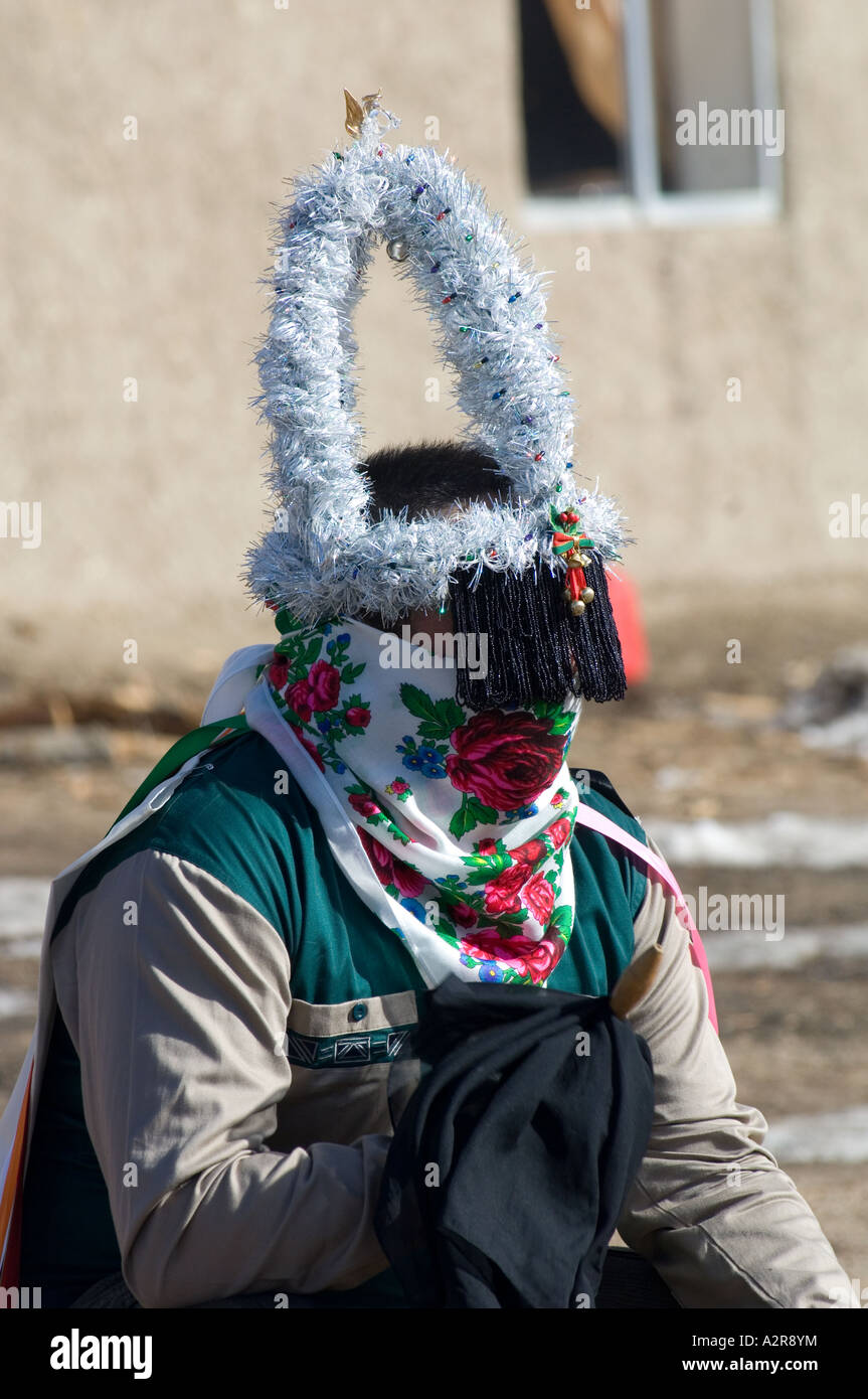 Matachines Dancers of Picuris Pueblo, New Mexico Stock Photo - Alamy