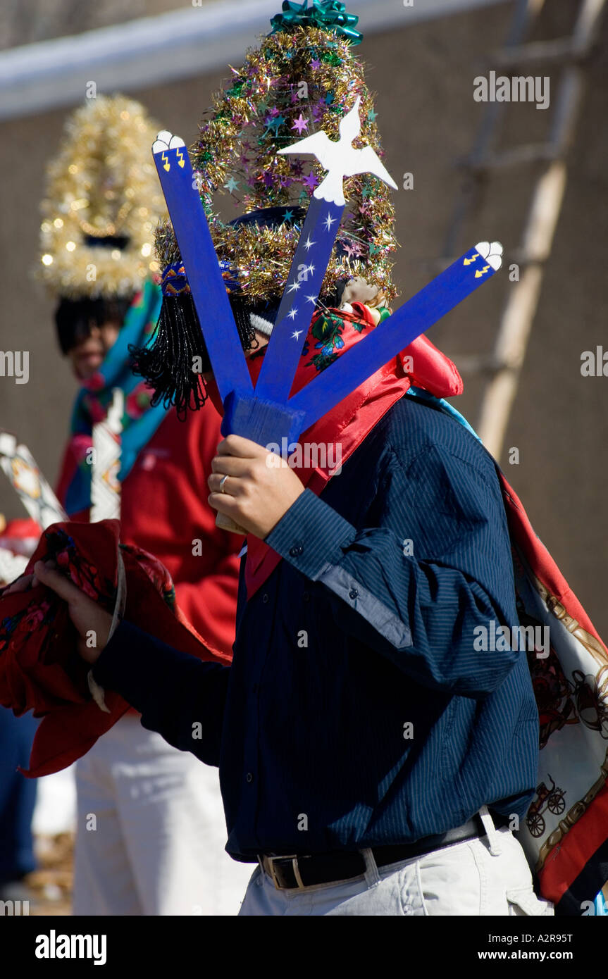 Matachines Dancers of Picuris Pueblo, New Mexico Stock Photo - Alamy