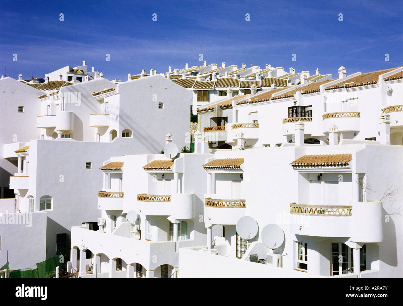 Spain typical modern housing hi-res stock photography and images - Alamy